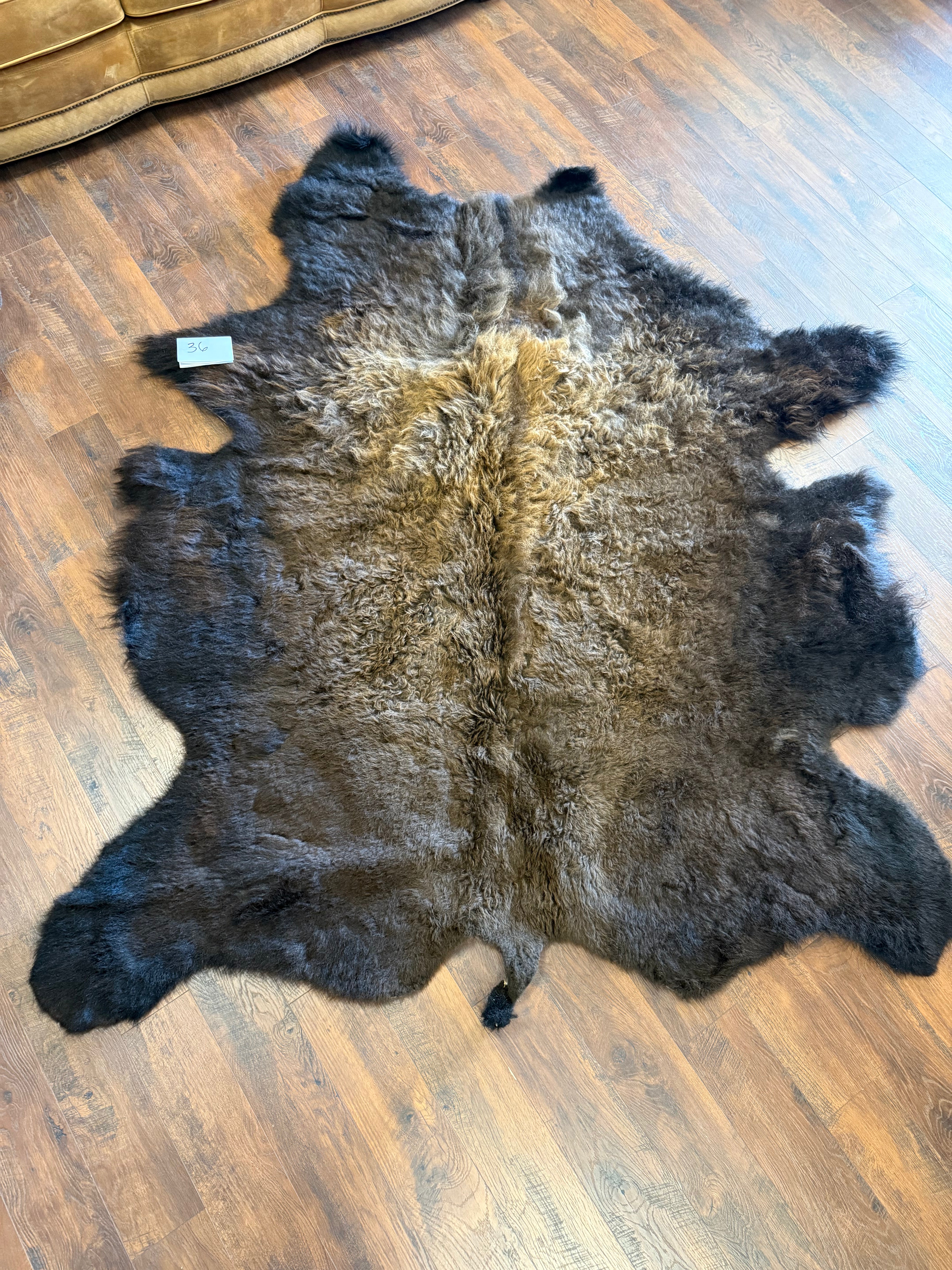 Bison Hide 36 – Great Blue Heron Furniture