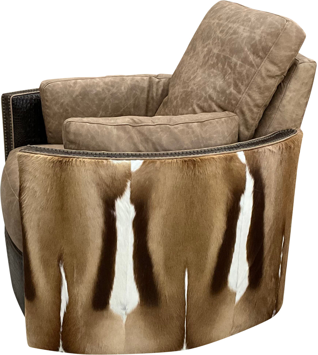 Springbok Swivel Recliner – Great Blue Heron Furniture
