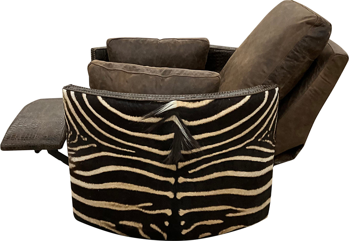 Cape Town Swivel Recliner – Great Blue Heron Furniture