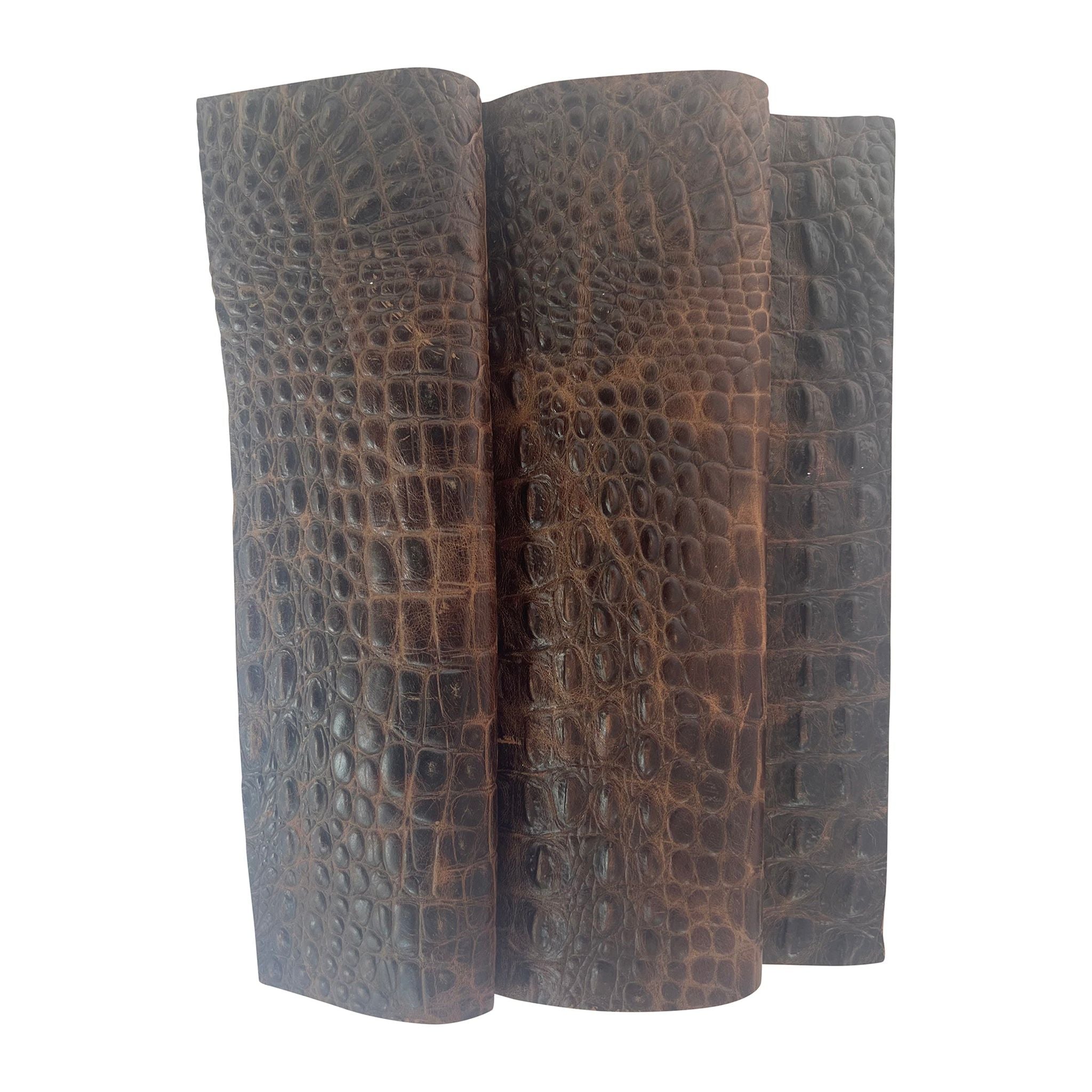 Gator Hornback Rustic Walnut – Great Blue Heron Furniture