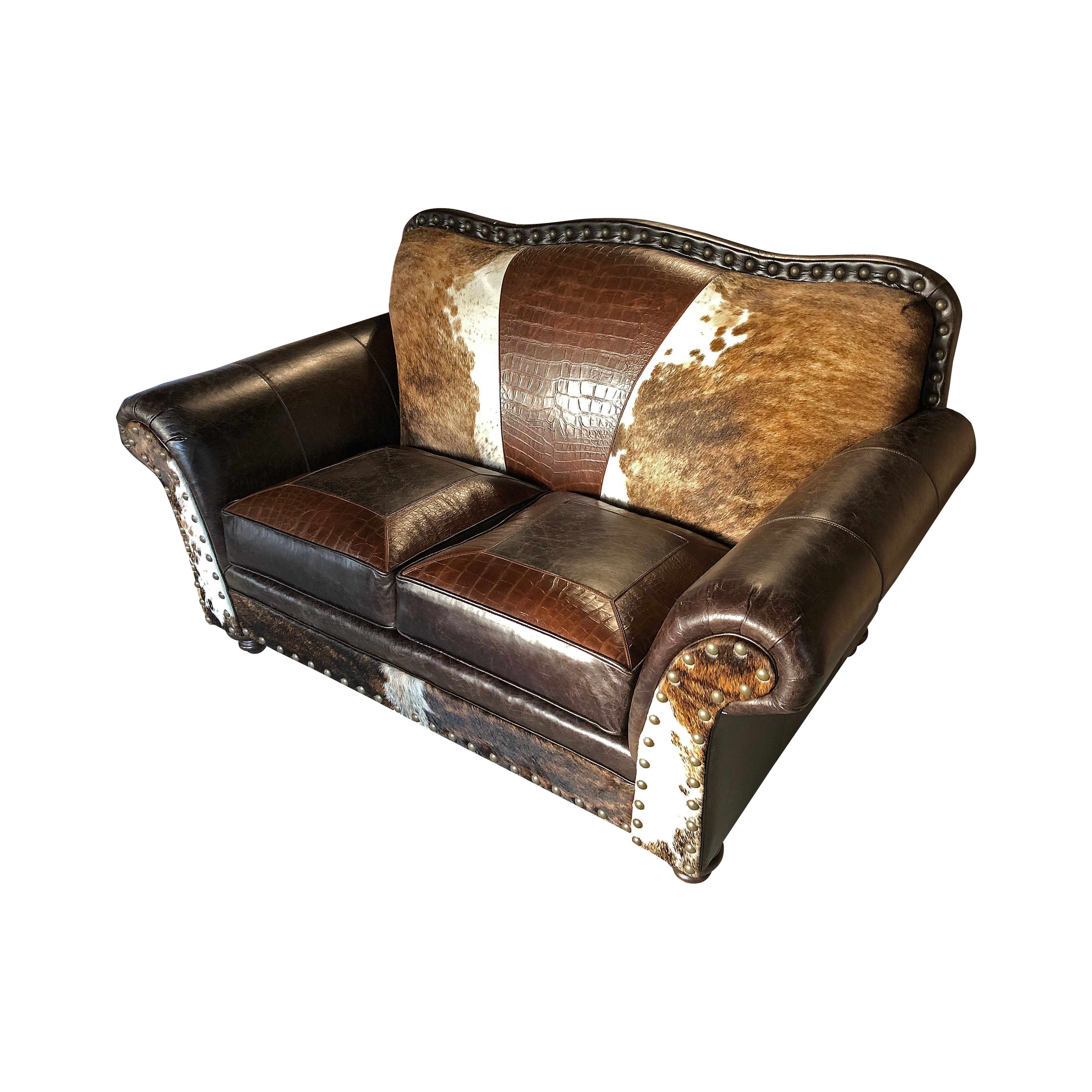 Ranch Foreman Love Seat – Great Blue Heron Furniture